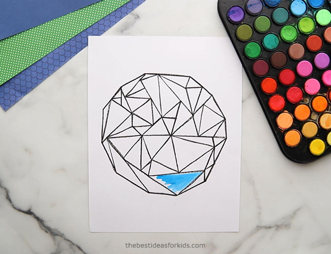 Earth Day Watercolor Art - The Best Ideas for Kids