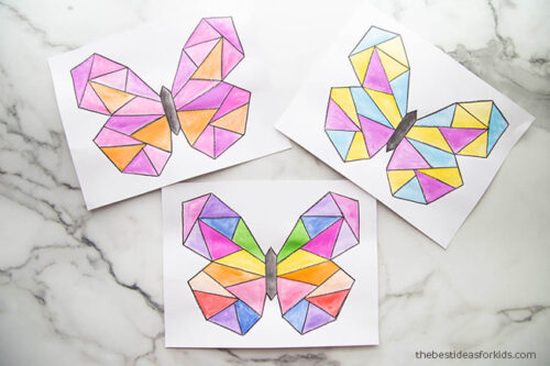 Watercolor Butterfly Art - The Best Ideas for Kids