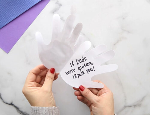 Handprint Guitar (Free Printable) - The Best Ideas for Kids