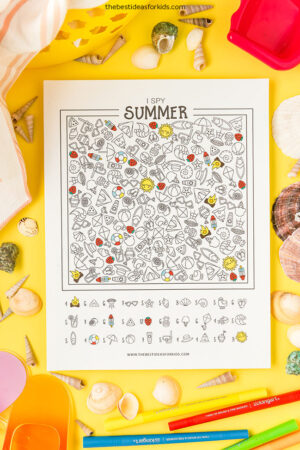 I Spy Summer (Free Printables) - The Best Ideas for Kids