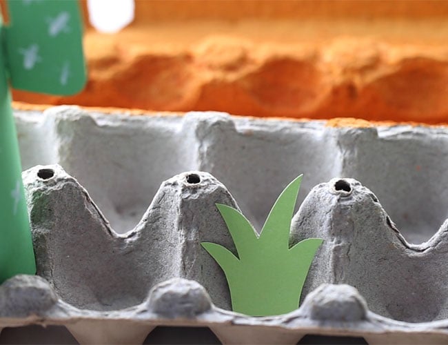Egg Carton Desert - The Best Ideas for Kids