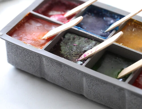 Ice Painting - The Best Ideas for Kids