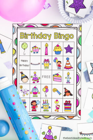 Birthday Bingo (Free Printables) - The Best Ideas for Kids
