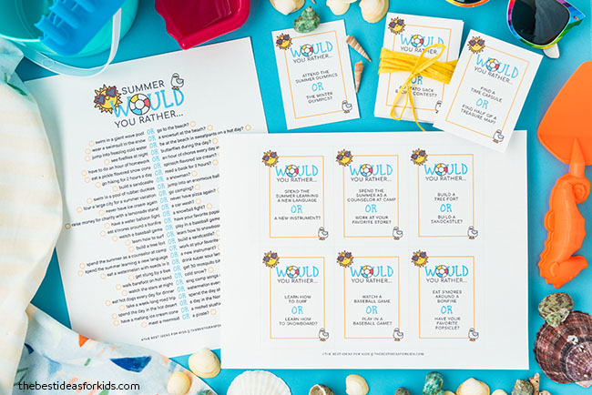 Summer Would You Rather Questions - The Best Ideas for Kids