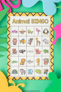 Animal Bingo (Free Printables) - The Best Ideas for Kids