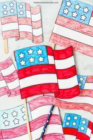 Printable American Flag (Free Printables) - The Best Ideas for Kids
