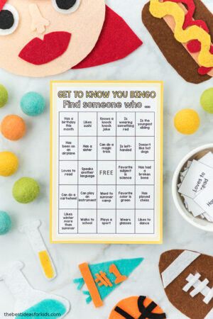 Get To Know You Bingo (Free Printables) - The Best Ideas for Kids
