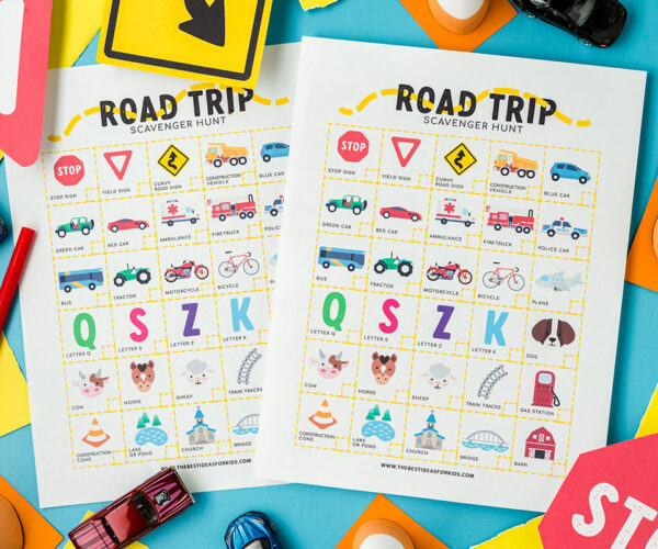 Road Trip Bingo (Free Printables) - The Best Ideas for Kids