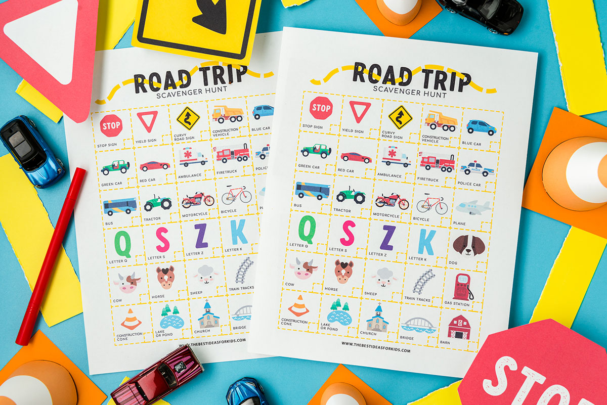 Road Trip Bingo (Free Printables) - The Best Ideas for Kids