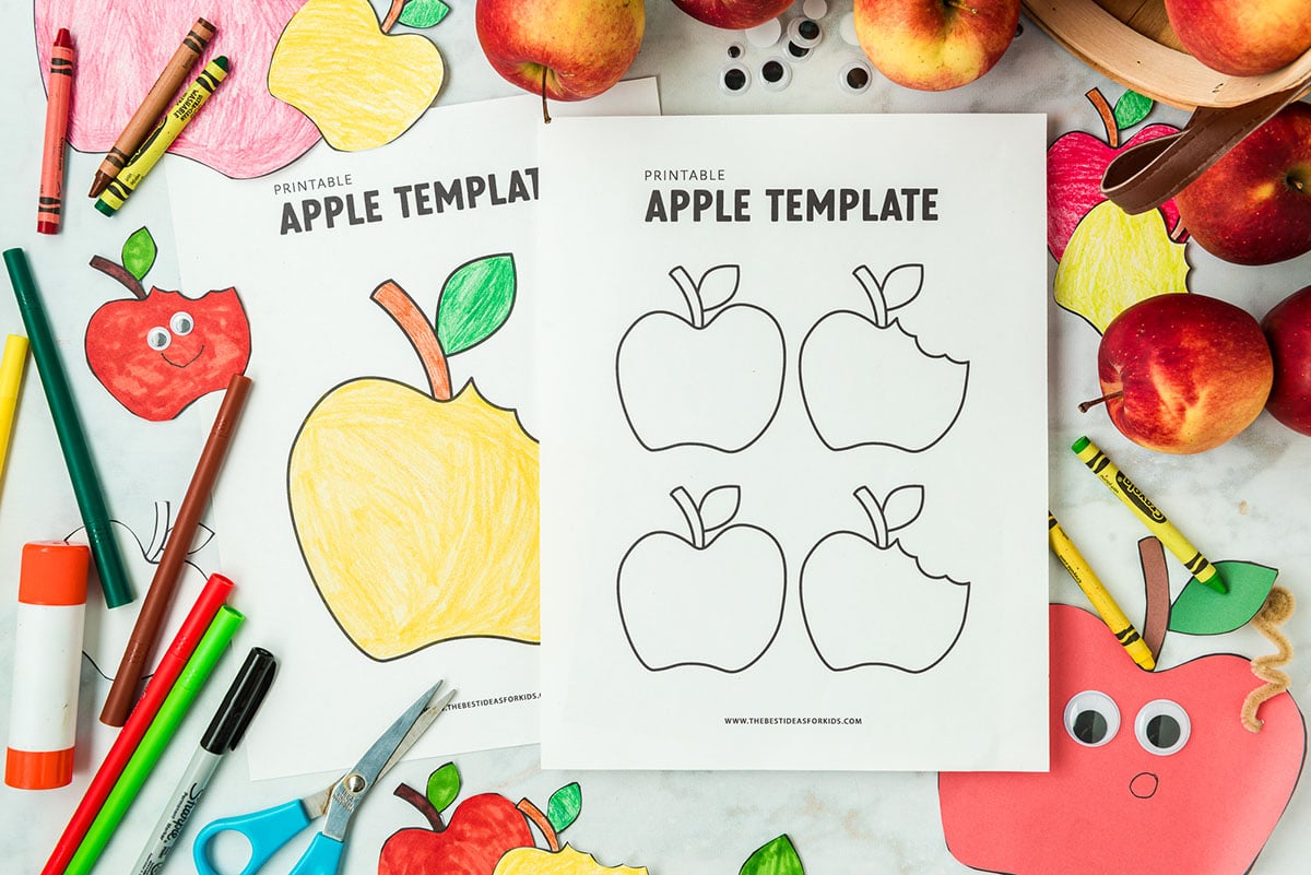 Apple Suncatcher - The Best Ideas for Kids