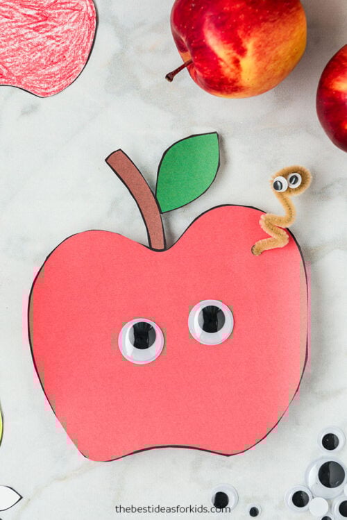 Apple Template - The Best Ideas for Kids