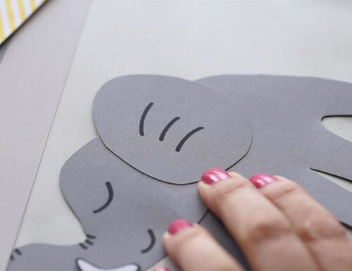 Elephant Handprint - The Best Ideas for Kids