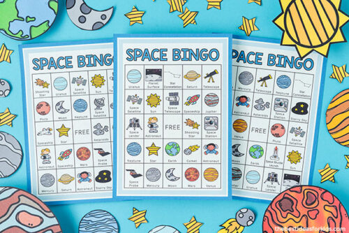 Space Bingo (Free Printables) - The Best Ideas for Kids