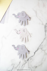 Elephant Handprint - The Best Ideas for Kids