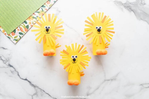 Toilet Paper Roll Lion - The Best Ideas for Kids