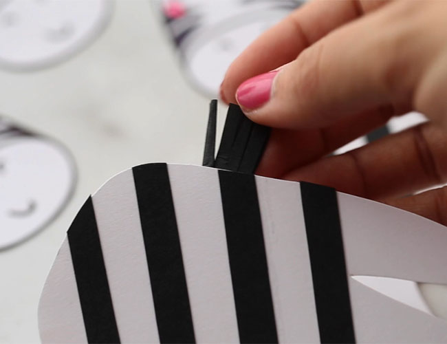 Zebra Handprint - The Best Ideas for Kids