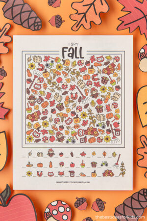 Fall I Spy (Free Printables) - The Best Ideas for Kids