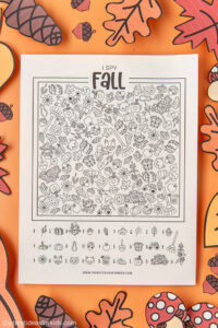 Fall I Spy (Free Printables) - The Best Ideas for Kids