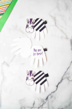 Zebra Handprint - The Best Ideas for Kids
