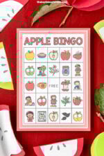 Apple Bingo (Free Printables) - The Best Ideas for Kids
