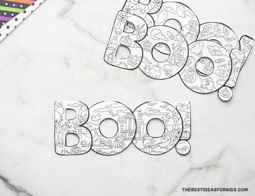 Halloween Coloring Cards (Free Printables) - The Best Ideas for Kids