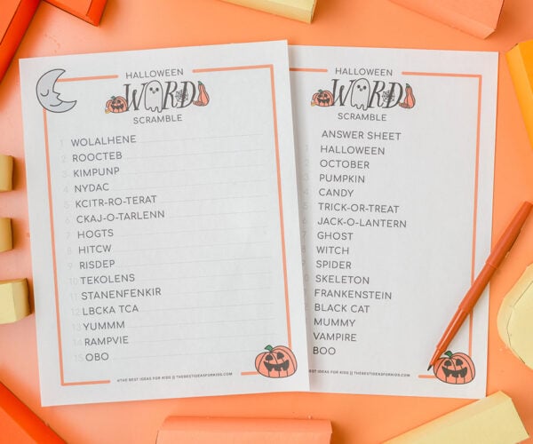 Spring Word Scramble (Free Printable) - The Best Ideas for Kids