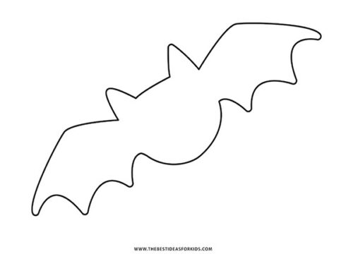 Bat Template (Free Printables) - The Best Ideas for Kids