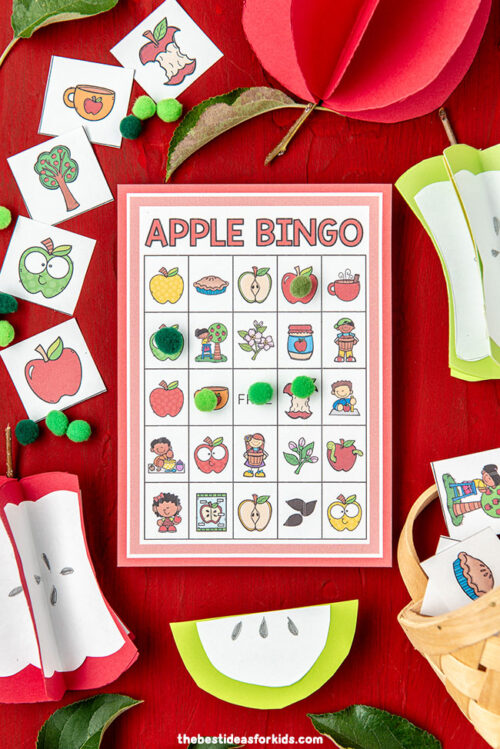 Apple Bingo (Free Printables) - The Best Ideas for Kids