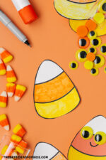 Candy Corn Template (Free Printables) - The Best Ideas for Kids