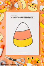 Candy Corn Template (Free Printables) - The Best Ideas for Kids