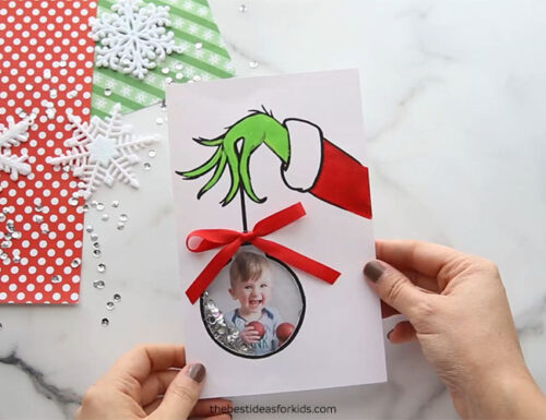 Grinch Card (Free Template) - The Best Ideas for Kids