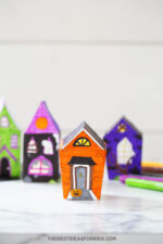 3D Haunted House Template (Free Printables) - The Best Ideas for Kids