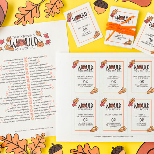 Thanksgiving Scavenger Hunt (Free Printables) - The Best Ideas for Kids