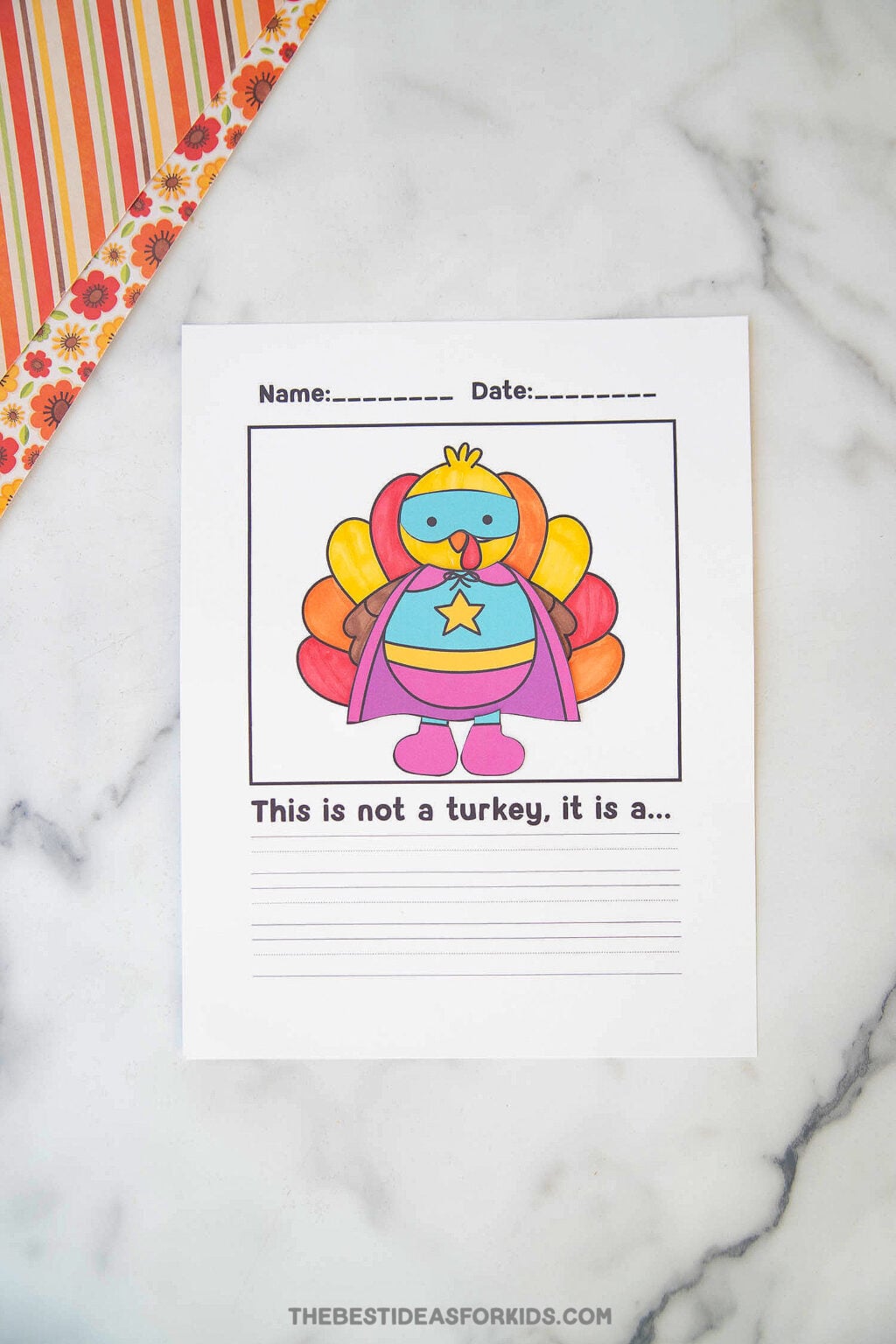 Turkey in Disguise Printable (Free Printables) - The Best Ideas for Kids