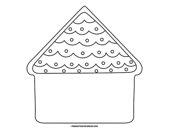 Gingerbread House Coloring Pages (Free Printables) - The Best Ideas for ...