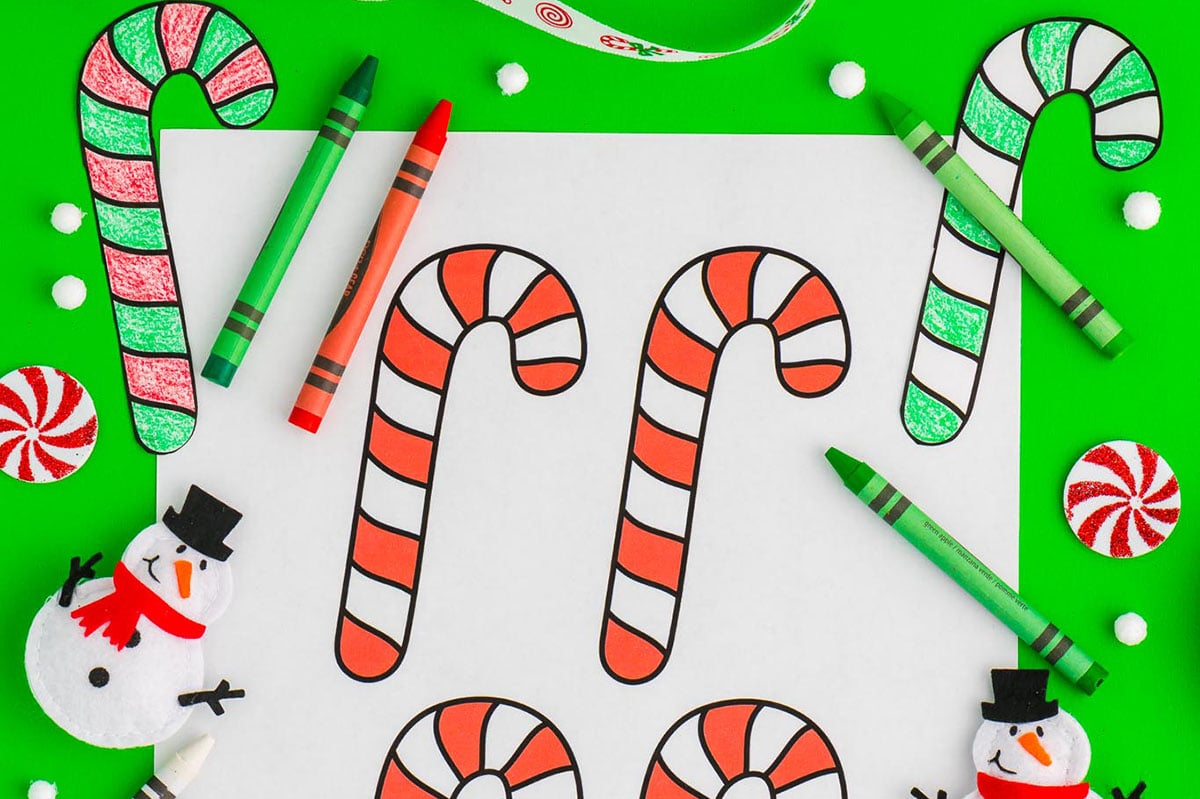 Candy Cane Printable