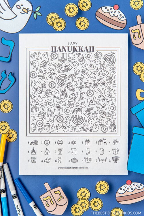 I Spy Hanukkah (Free Printables) - The Best Ideas for Kids