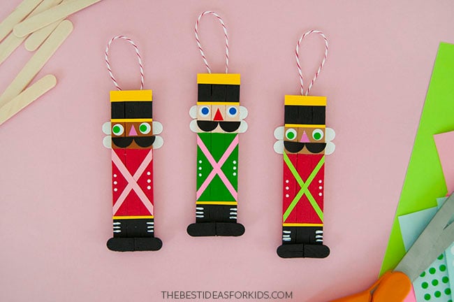 Popsicle Stick Nutcracker - The Best Ideas for Kids