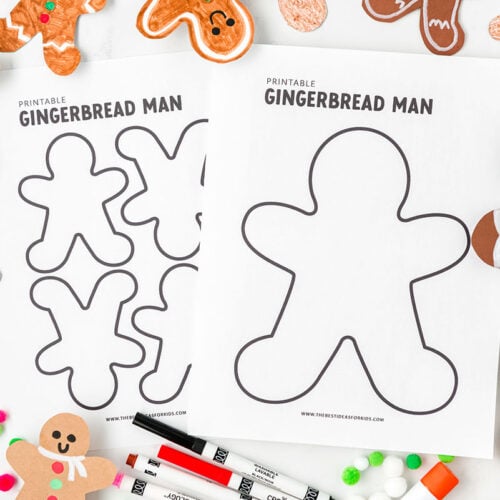 Snowman Template (Free Printables) - The Best Ideas for Kids