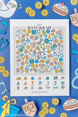 I Spy Hanukkah (Free Printables) - The Best Ideas for Kids