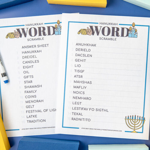 I Spy Hanukkah (Free Printables) - The Best Ideas for Kids