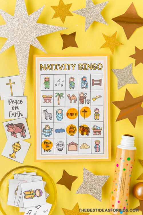 Nativity Bingo (Free Printables) - The Best Ideas for Kids