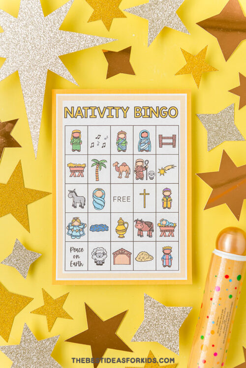 Nativity Bingo (Free Printables) - The Best Ideas for Kids
