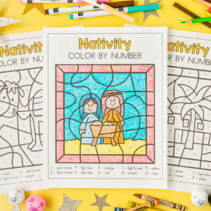 Nativity Coloring Pages (Free Printables) - The Best Ideas for Kids