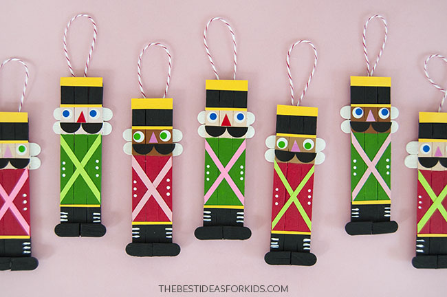 Popsicle Stick Nutcracker - The Best Ideas for Kids