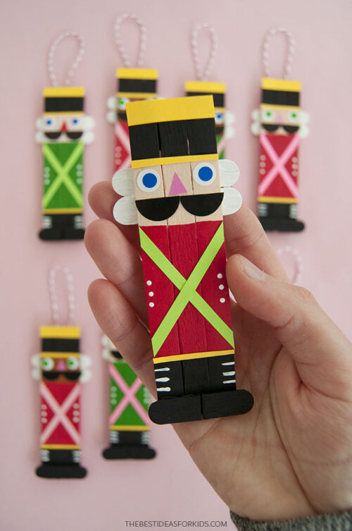 Popsicle Stick Nutcracker - The Best Ideas for Kids