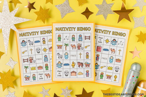 Nativity Bingo (Free Printables) - The Best Ideas for Kids