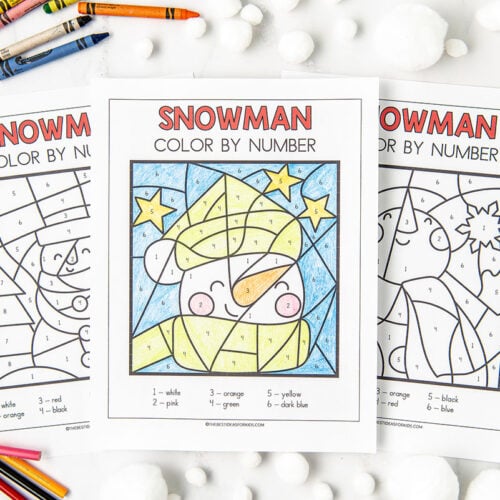 Snow Globe Ornament DIY (with Free Template) - The Best Ideas for Kids