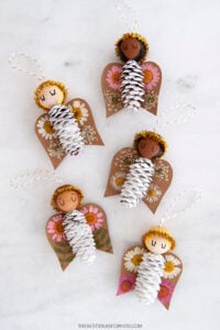 Pine Cone Angel - The Best Ideas for Kids