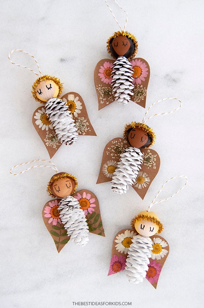 Pine Cone Angel - The Best Ideas for Kids